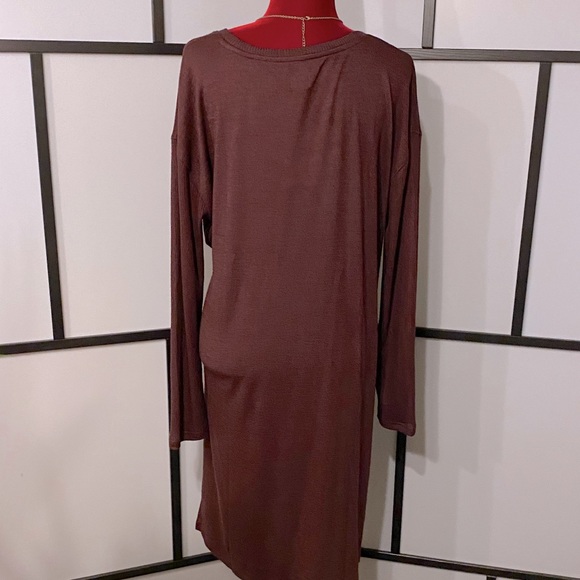 GAP | Dresses | Nwt Gap Womens Long Sleeve Soft Spun Midi Dress In ...